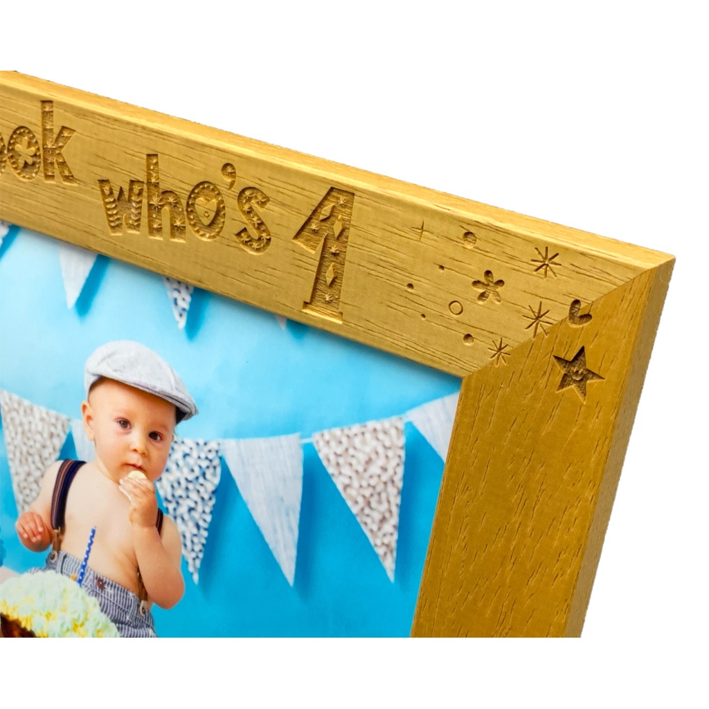 Personalised 1st Birthday Photo Frame - 1st Birthday Frame ...
