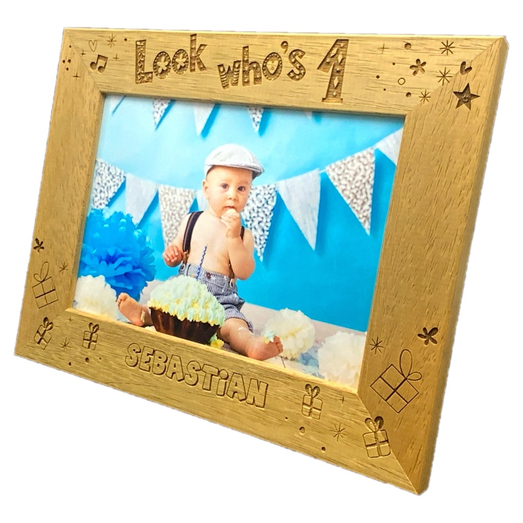 Personalised 1st Birthday Photo Frame - 1st Birthday Frame ...