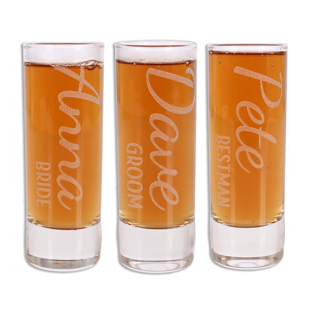 Personalised Shot Glass 6cl, Perfect For Any Occasion, Birthday ...